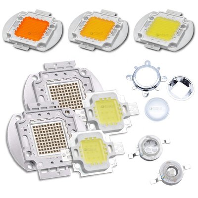 Czinelight Manufacturer Cob Led Chip 10w 20w 30w 50w 100w Watt 12v 30-34v High Power Led Chip Rgb White Red Blue Customi